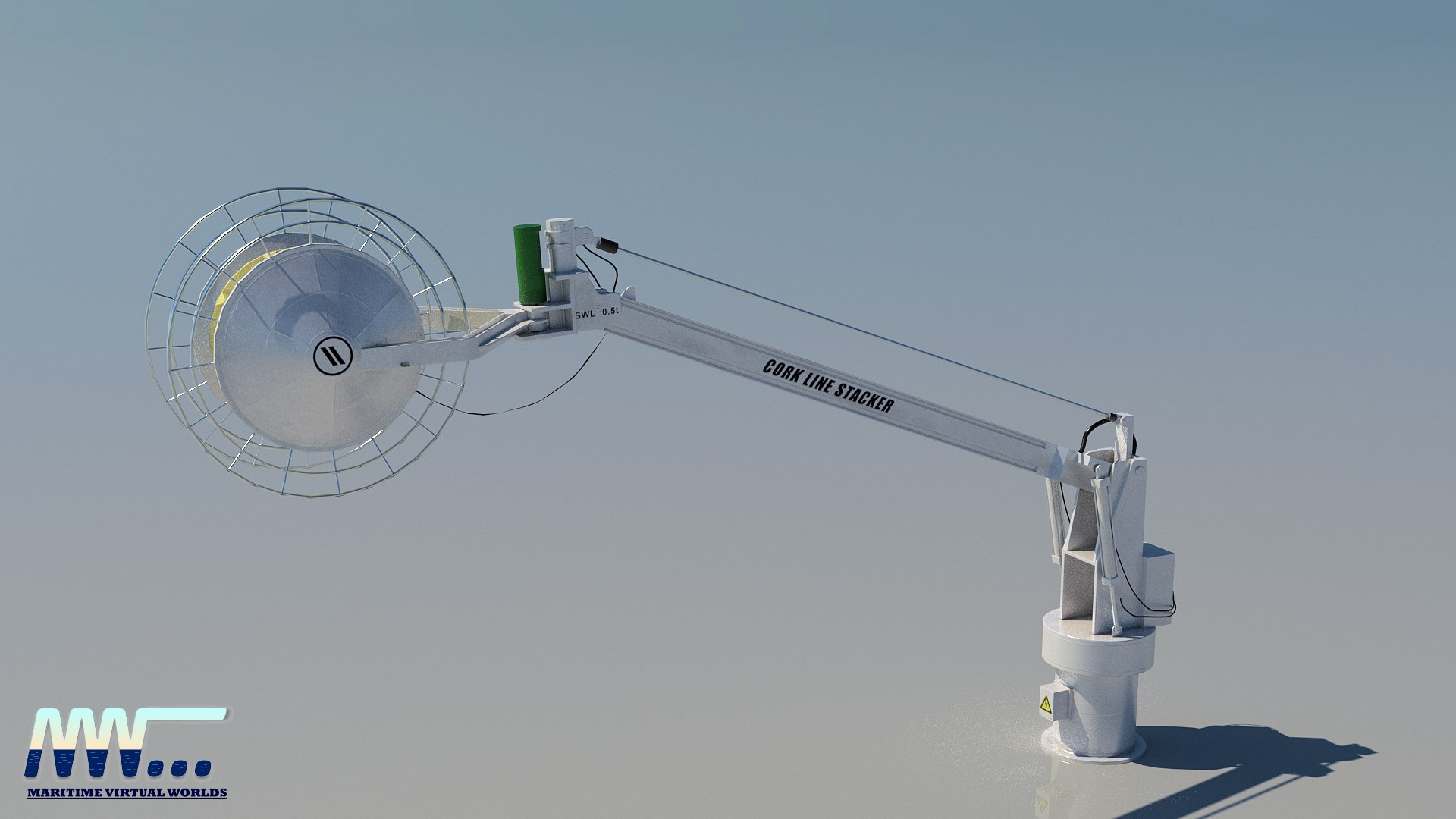 3D Cork Line Stacker Model - TurboSquid 1900295