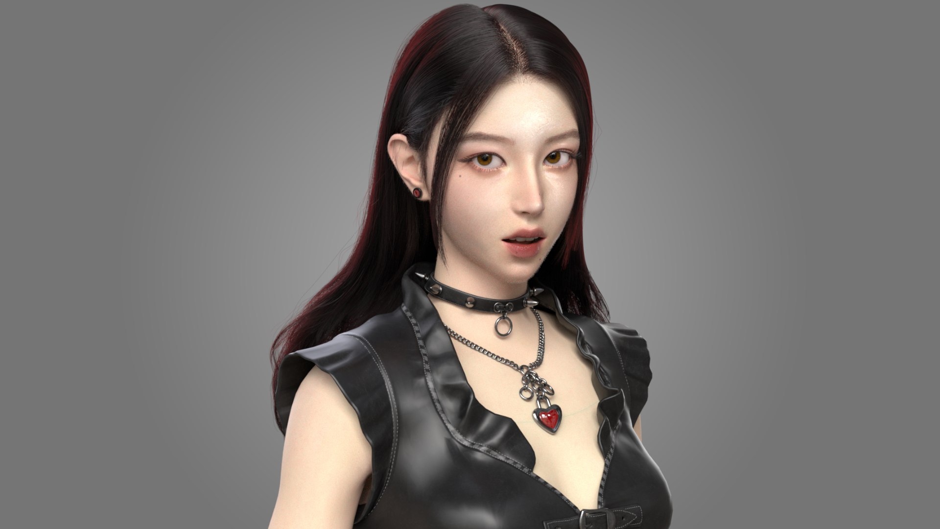 3D Idol Star - Mia - Portrait Version - Fully Rigged - TurboSquid 2098713