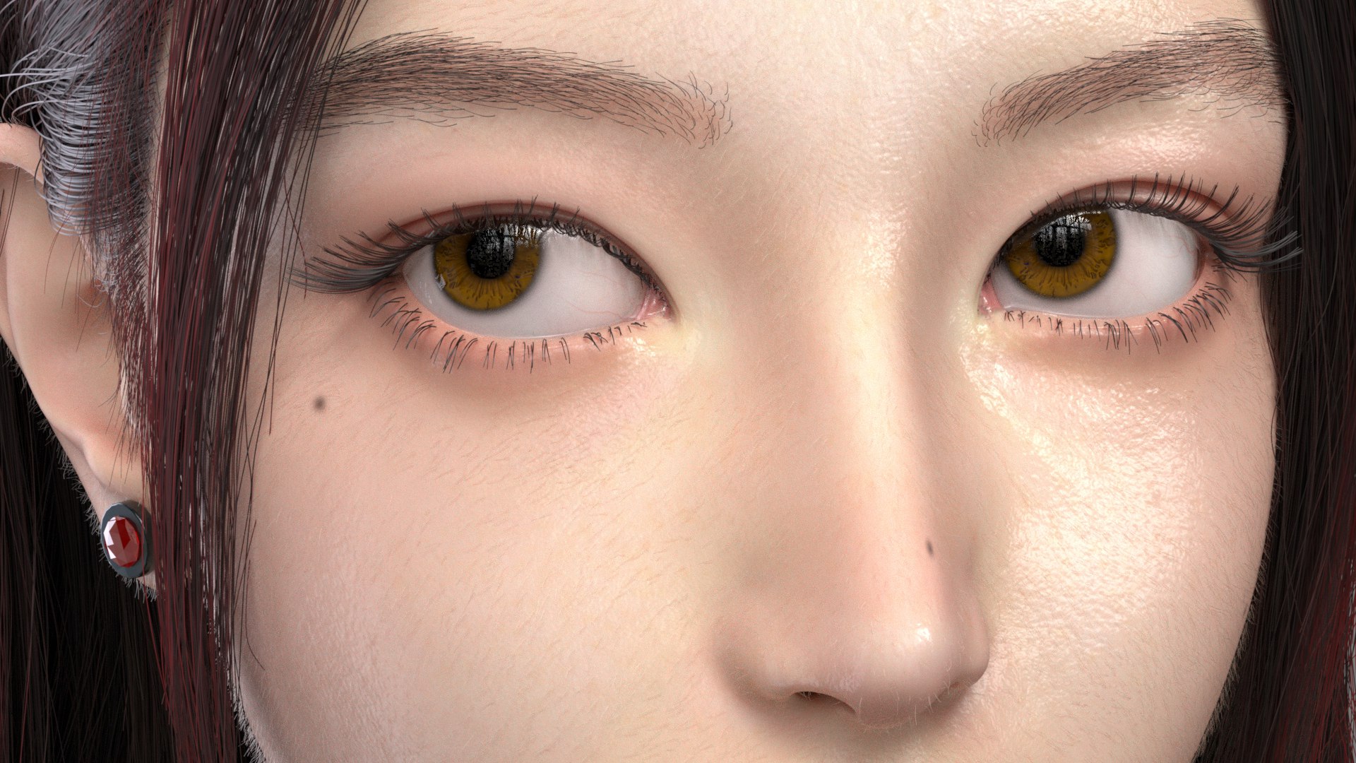 3D Idol Star - Mia - Portrait Version - Fully Rigged - TurboSquid 2098713