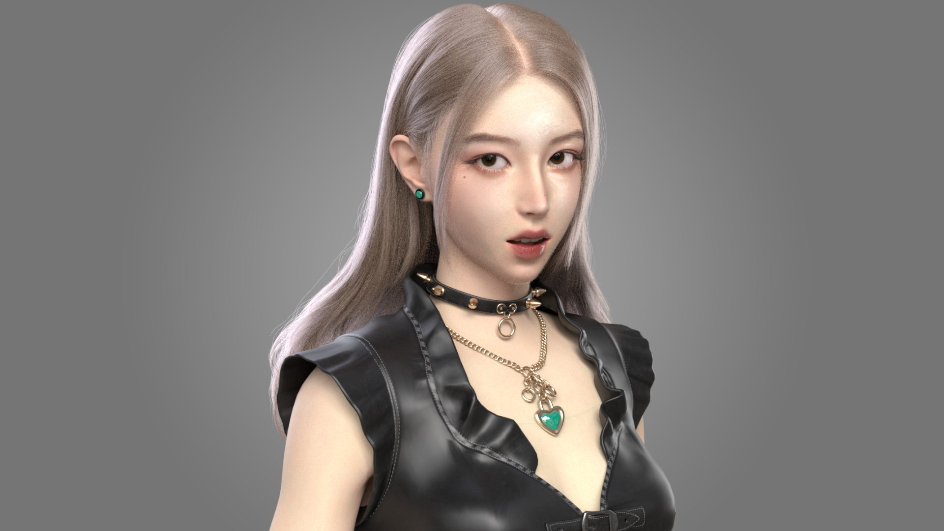 3D Idol Star - Mia - Portrait Version - Fully Rigged - TurboSquid 2098713