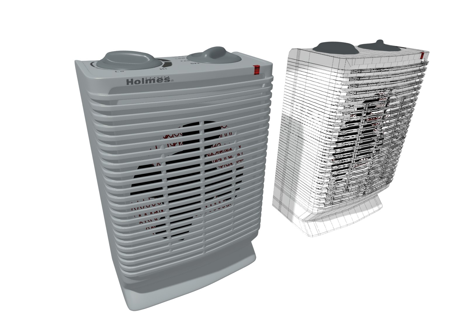 Electric Heater Holmes 3d Model