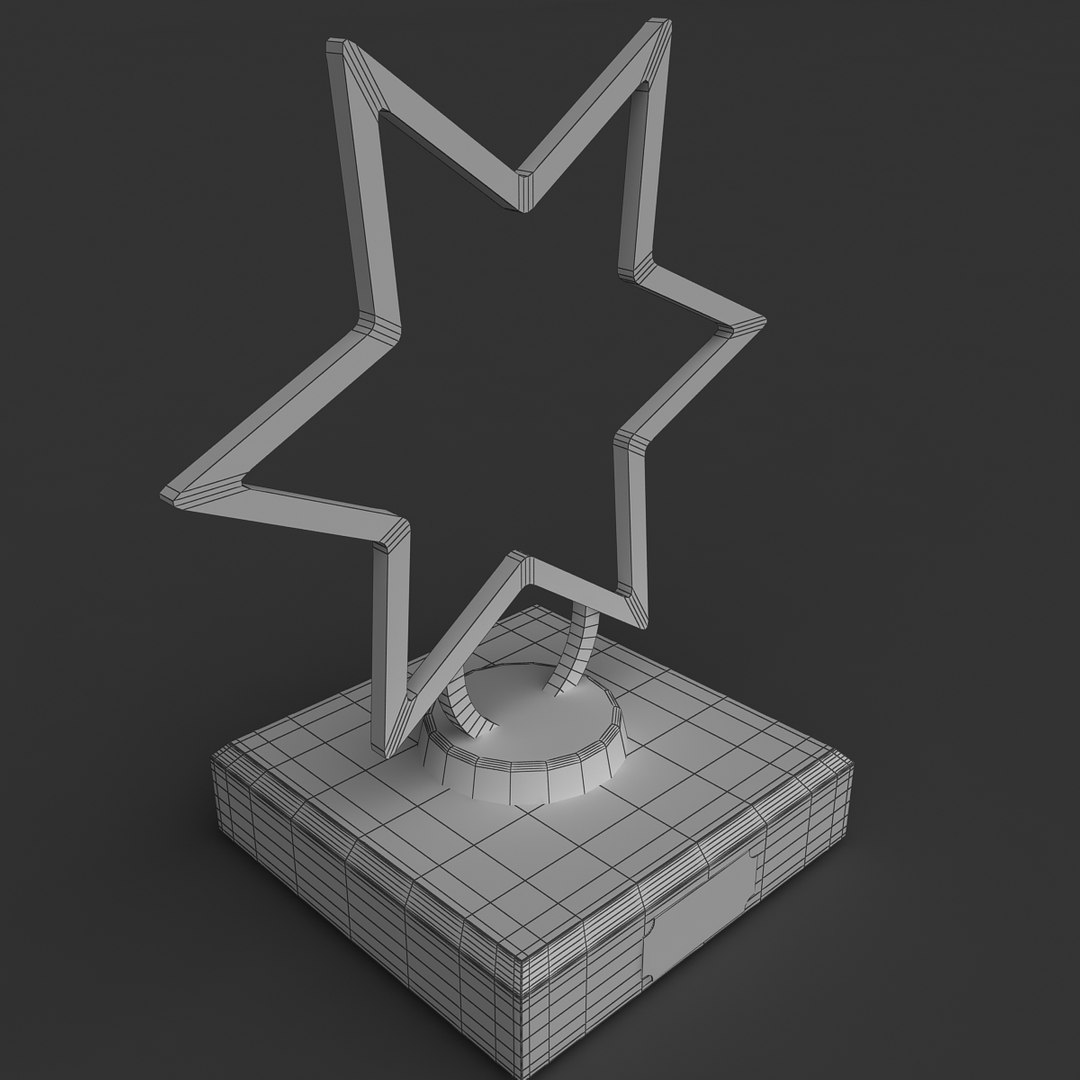 Trophy Award 3D Model - TurboSquid 1330454