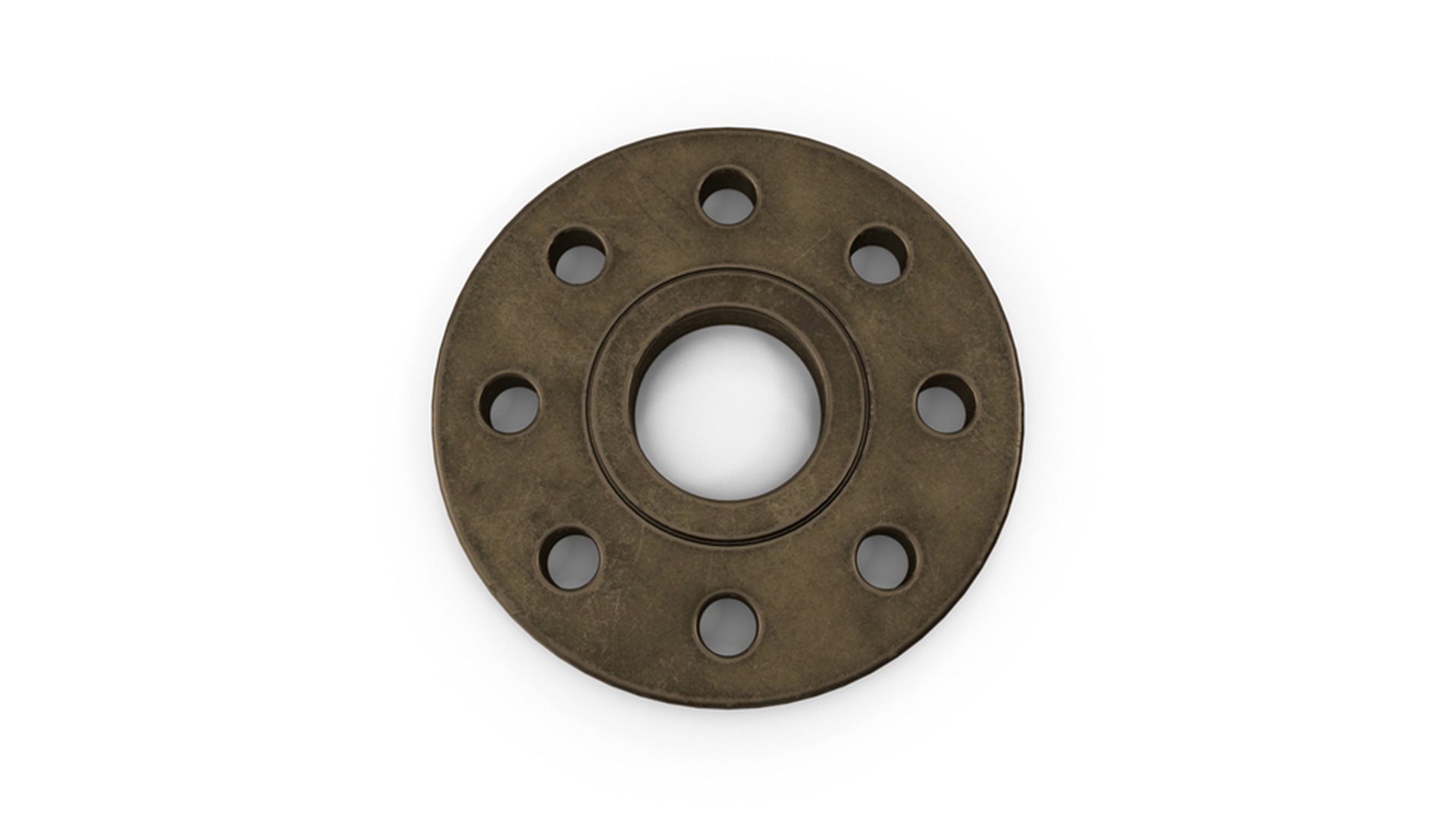 Round Flange Steampunk V4 PBR 3D Model - TurboSquid 2300830