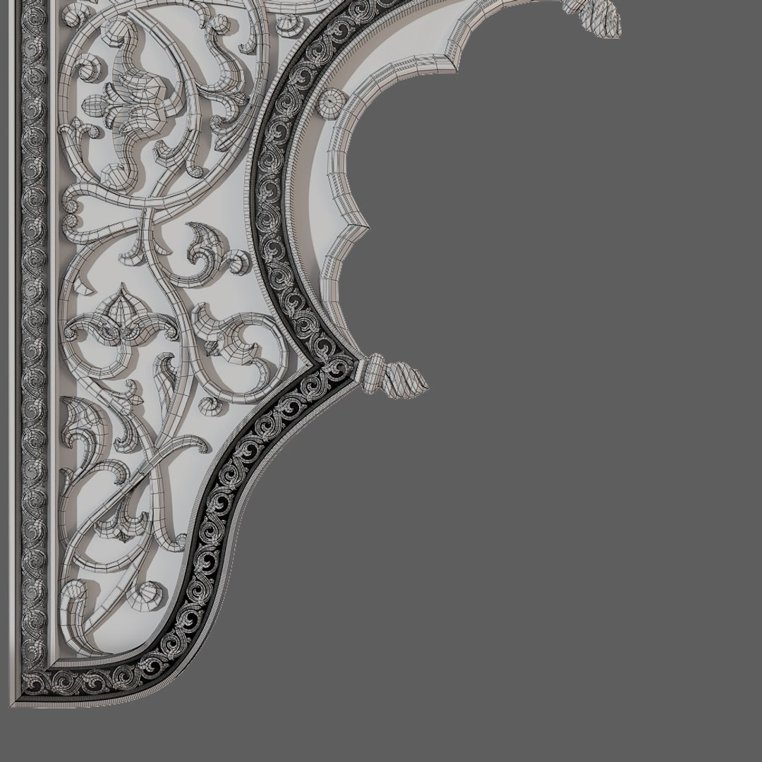 3D model pattern arabian cnc - TurboSquid 1374242