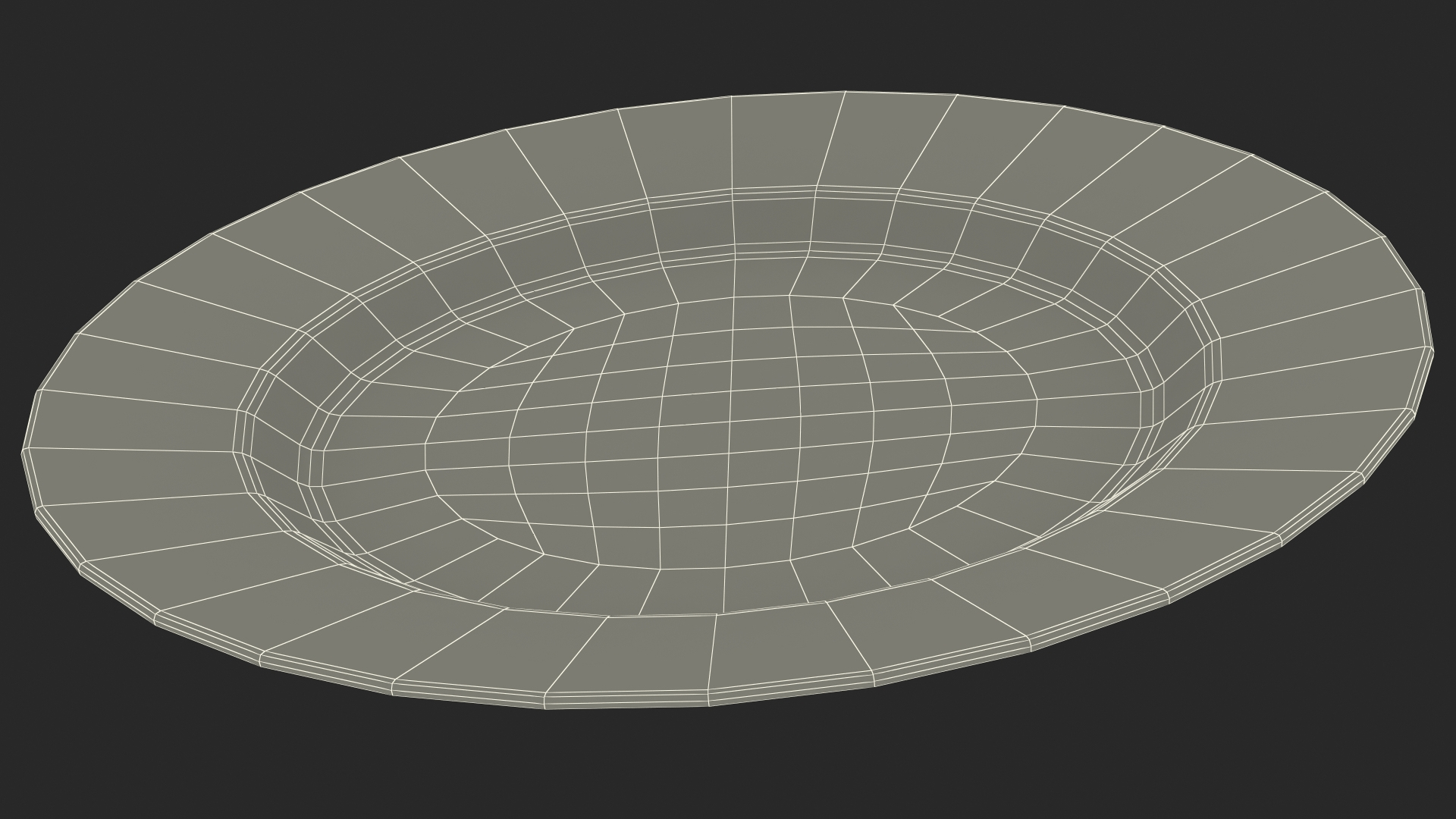 3D Empty Plate - TurboSquid 1736236