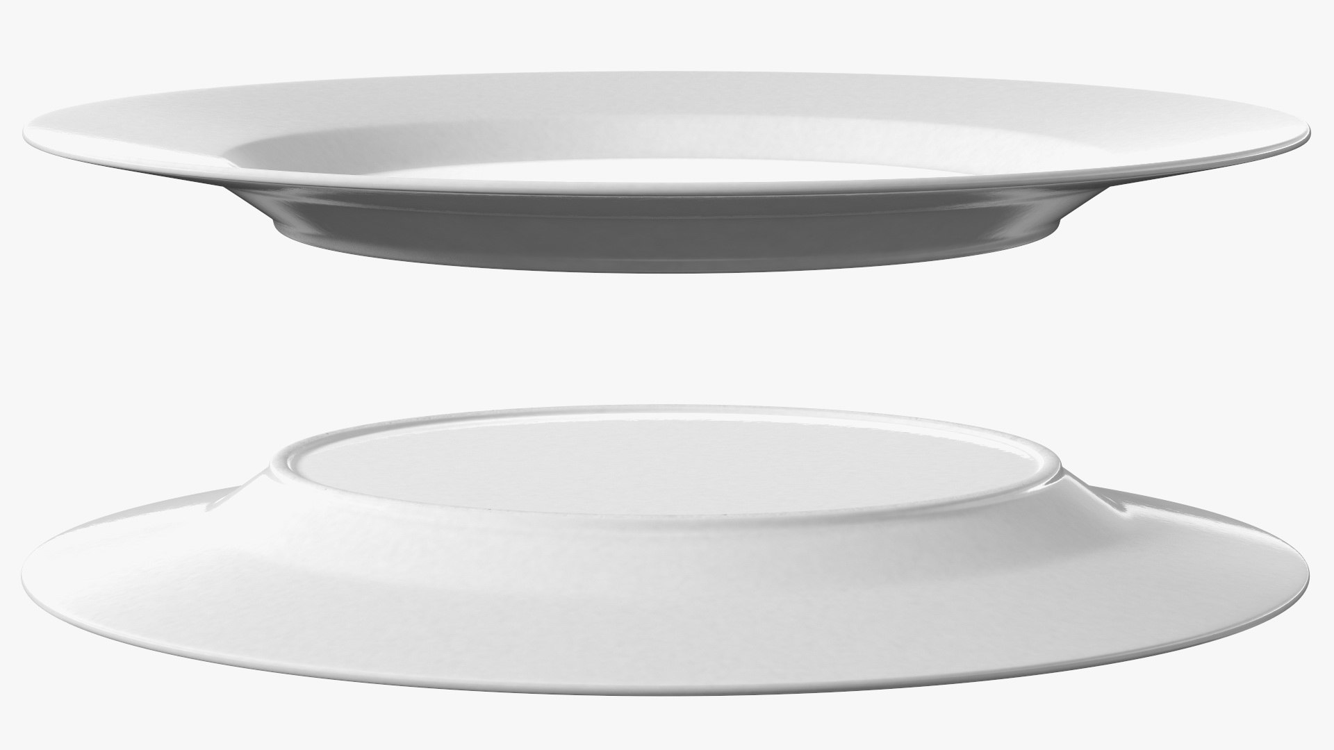 3D Empty Plate - TurboSquid 1736236