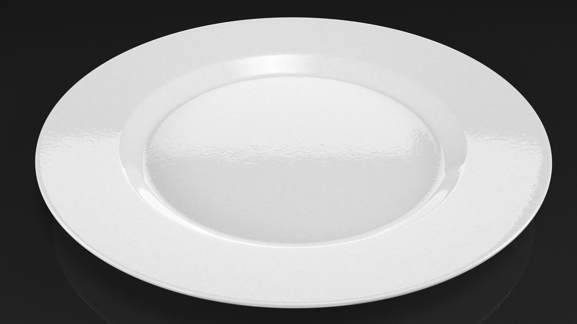 3D Empty Plate - TurboSquid 1736236
