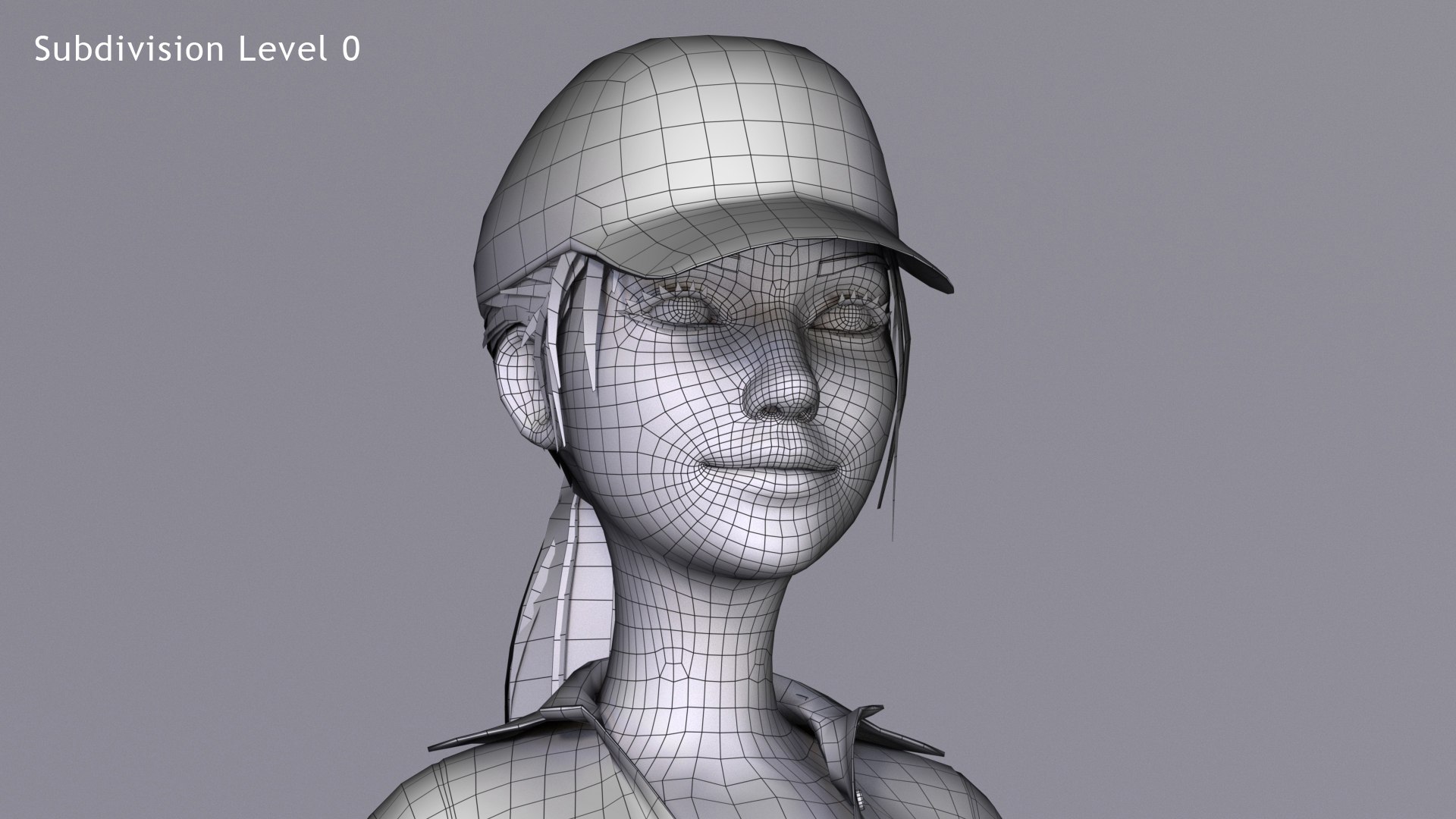 3D Kristen Cartoon Woman Rig V2 - TurboSquid 1998010