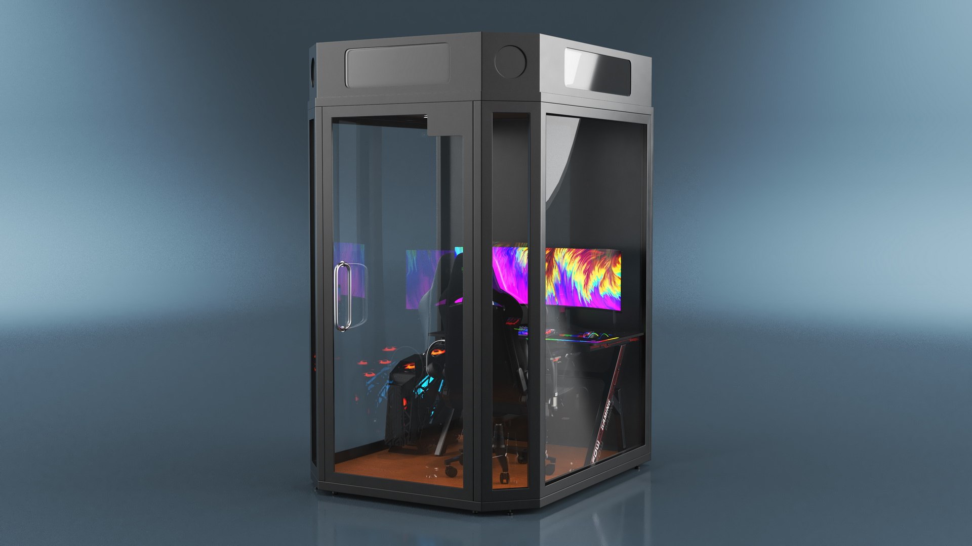 3D Personal Streaming Booth - TurboSquid 2387139