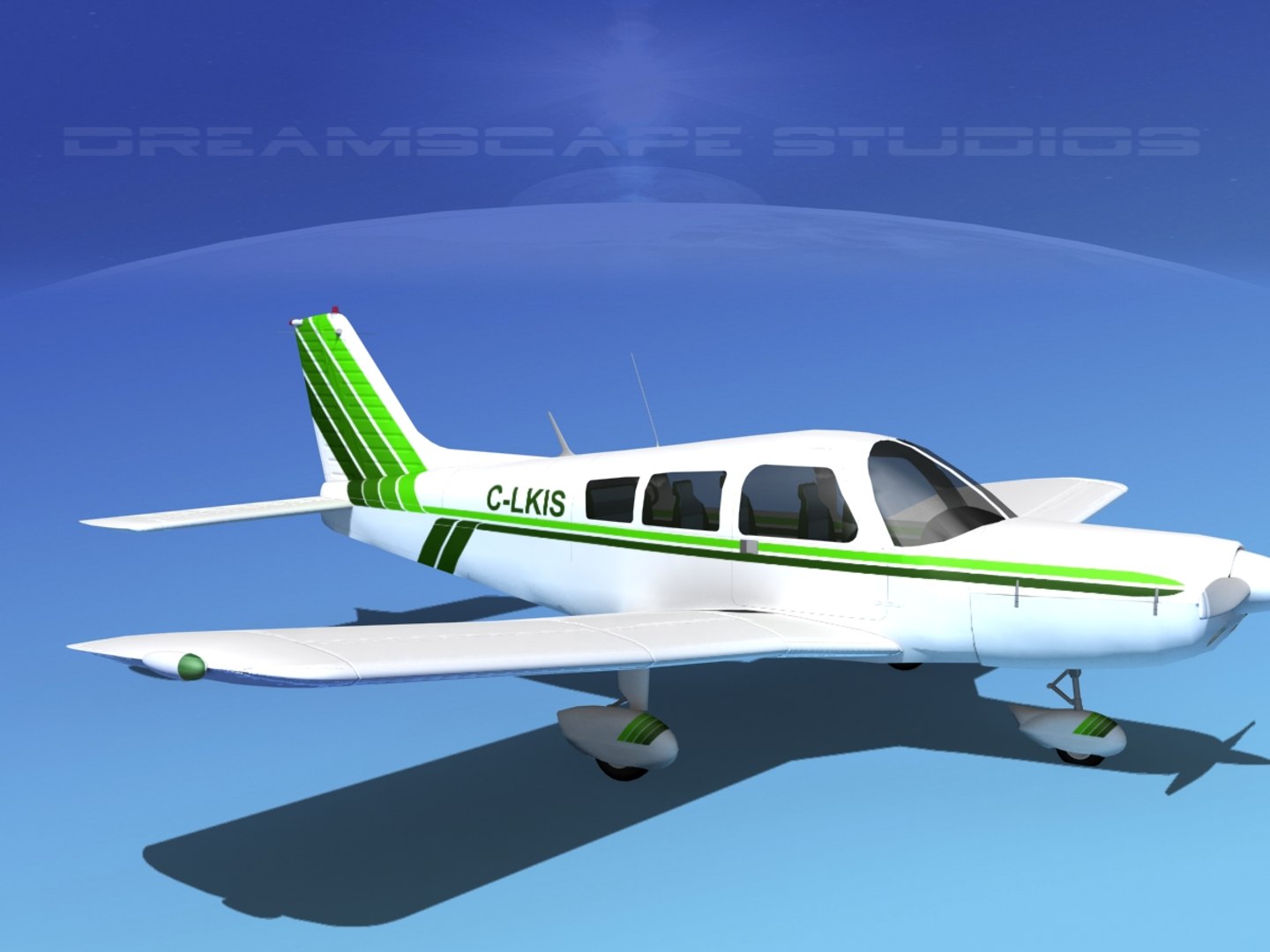 3d propeller piper pa-28 pa-28-235