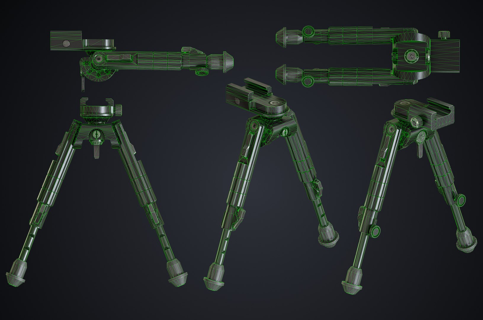 Hunting Rifle GameReady 3D Model - TurboSquid 2011046