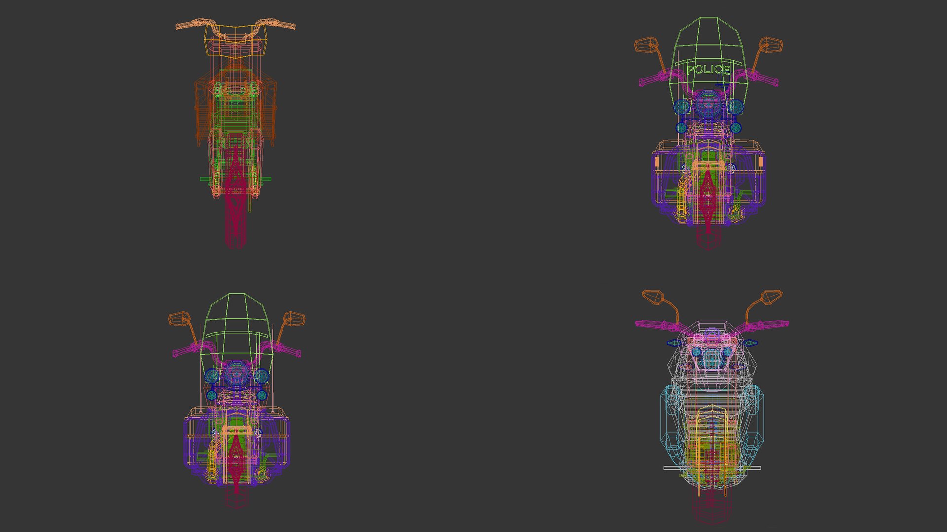 3D Motorcycle Model - TurboSquid 1446477