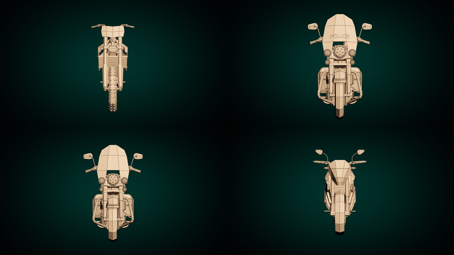 3D Motorcycle Model - TurboSquid 1446477