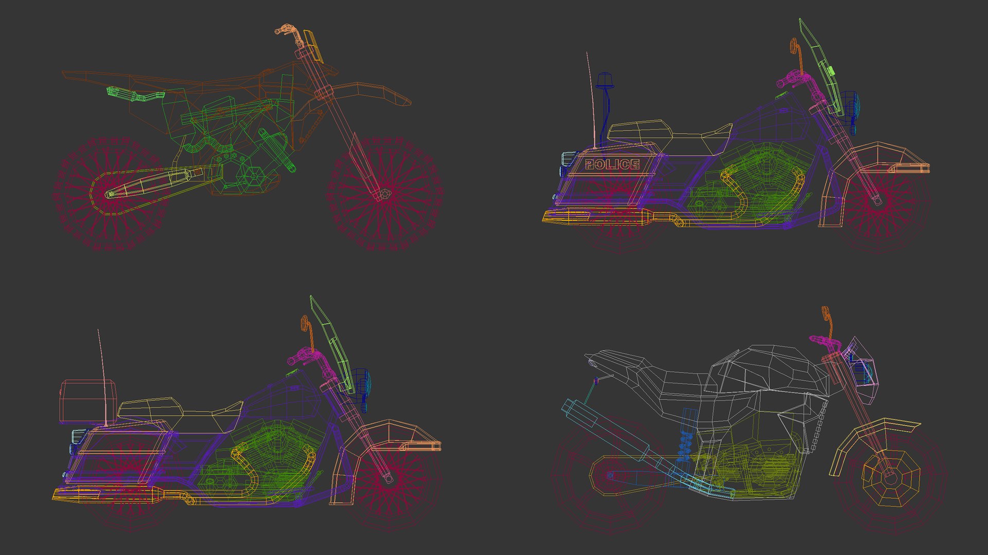 3D Motorcycle Model - TurboSquid 1446477