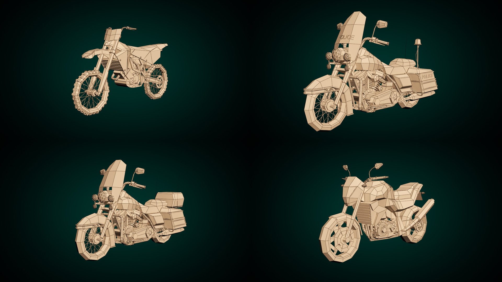 3D Motorcycle Model - TurboSquid 1446477
