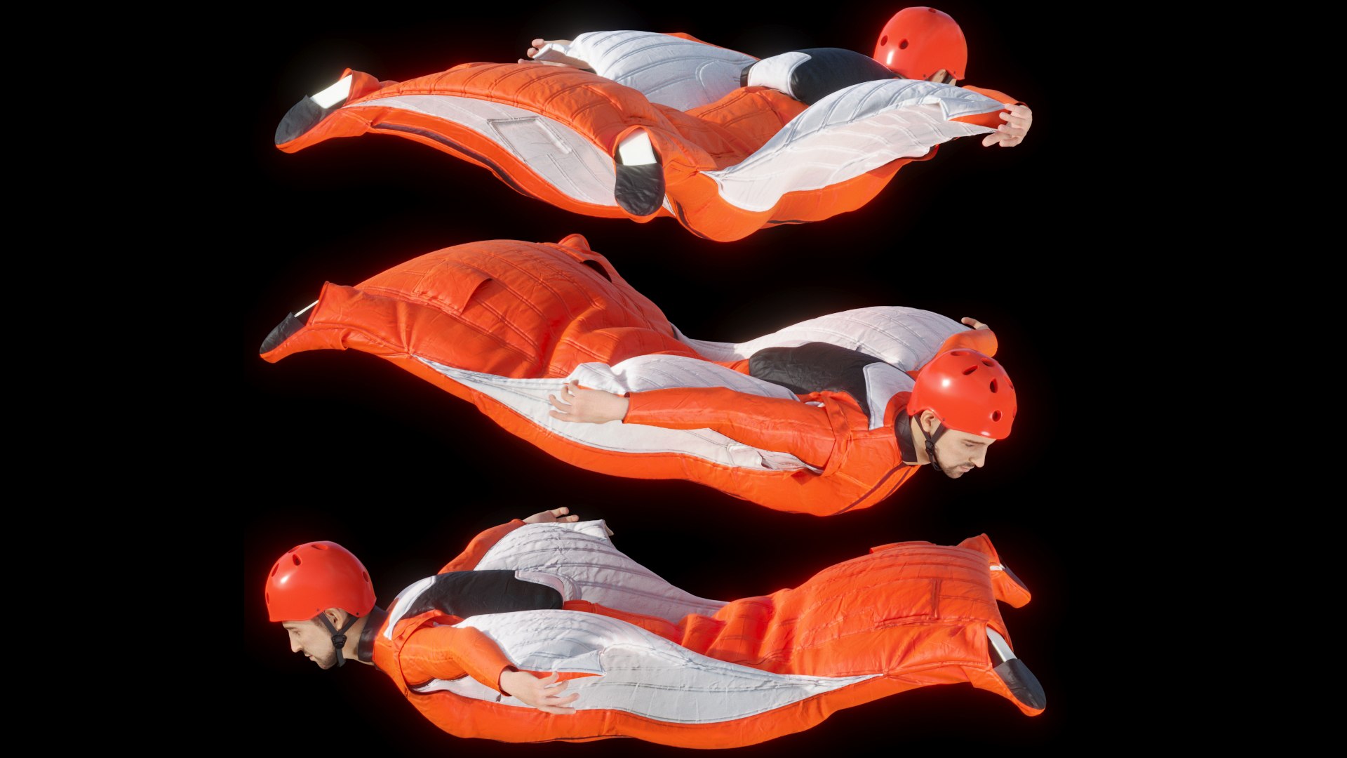 Wingsuit 3D Model - TurboSquid 2035814