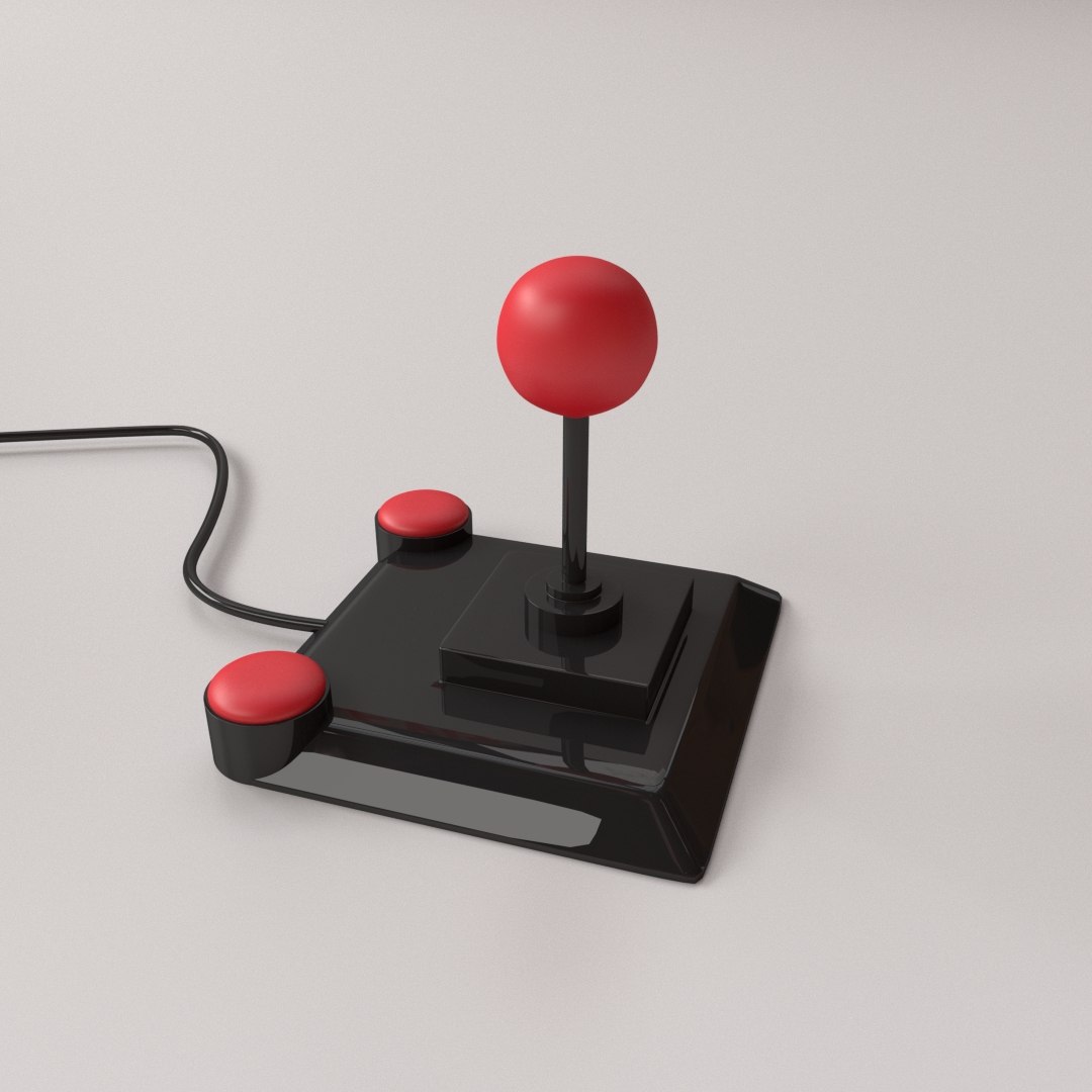 Joystick Model - TurboSquid 1166950