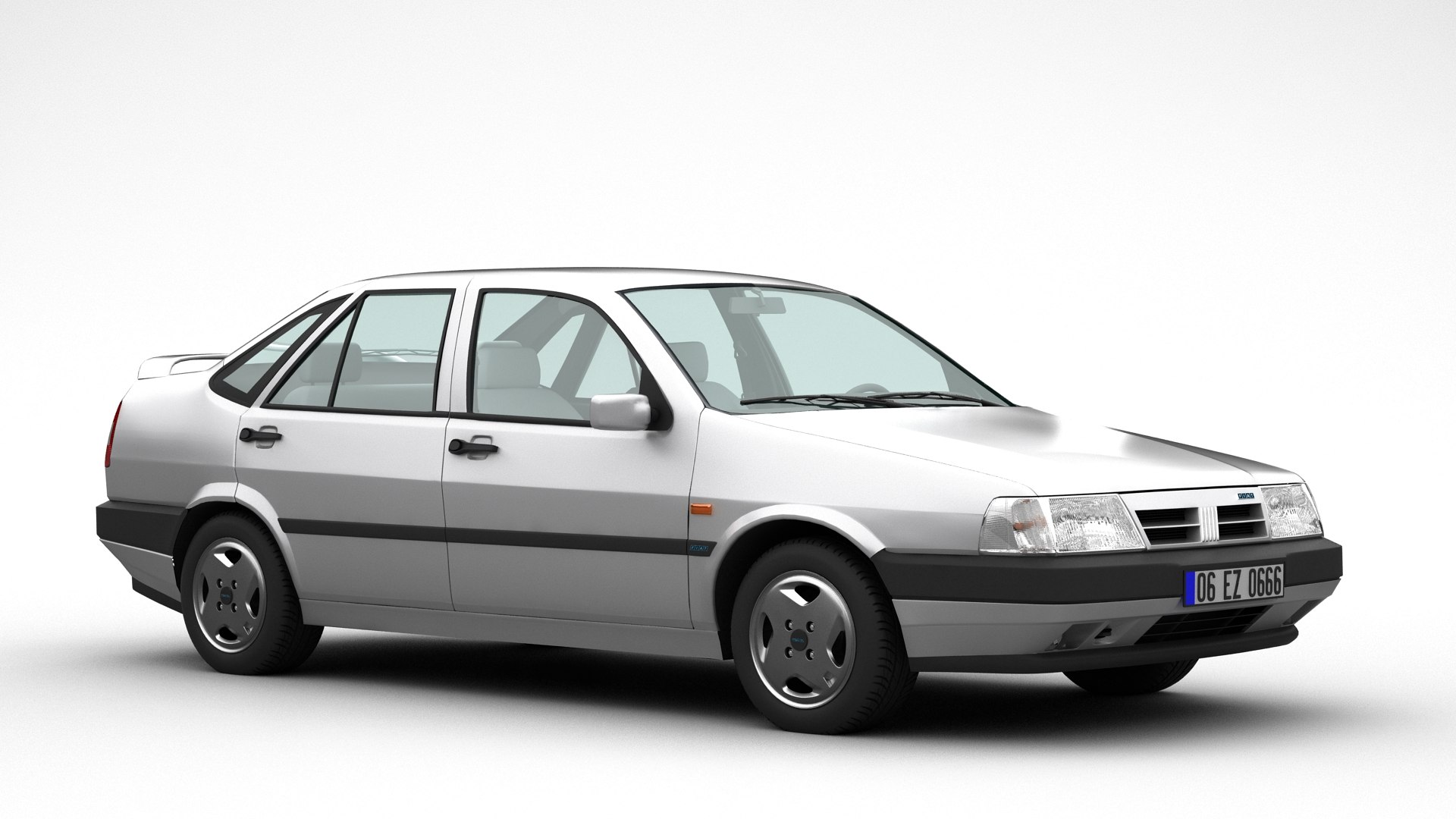 3D Model Fiat Tempra Sedan - TurboSquid 2010442