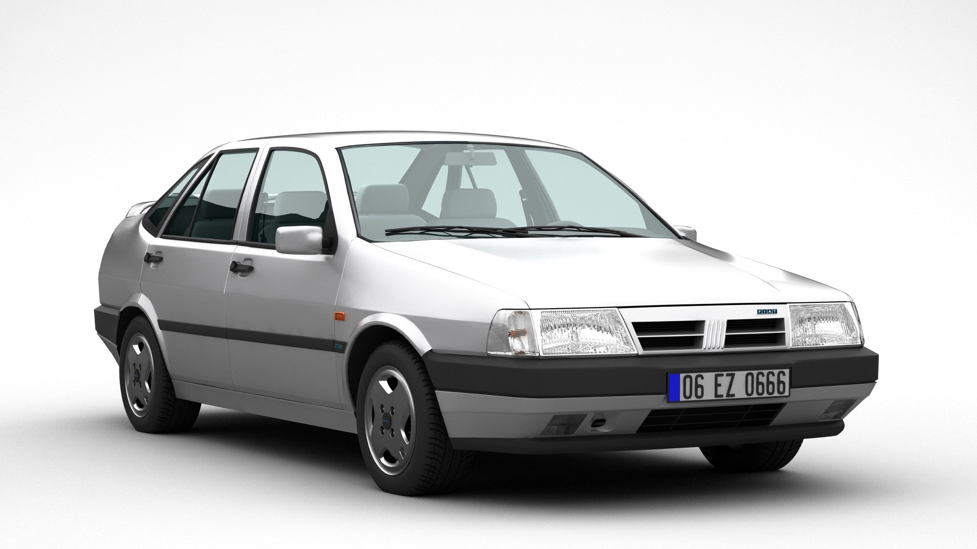 3D Model Fiat Tempra Sedan - TurboSquid 2010442