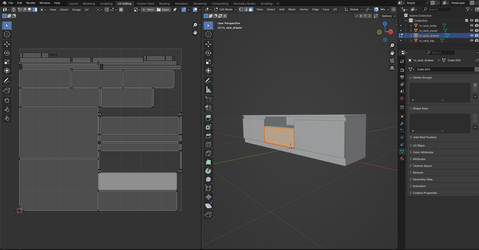 TV Rack N11 Model - TurboSquid 2414571