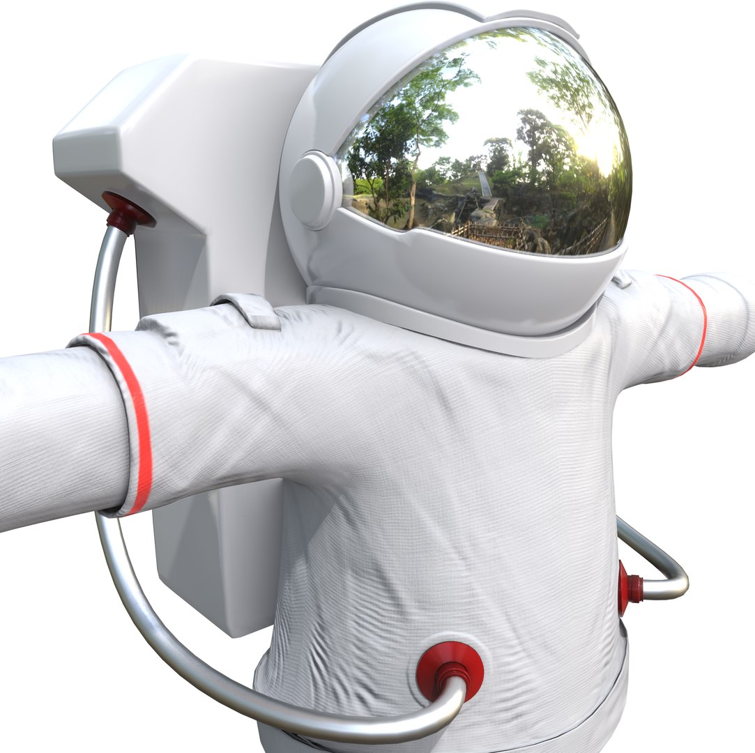 Astronaut Cartoon Toon 3D Model - TurboSquid 1635325