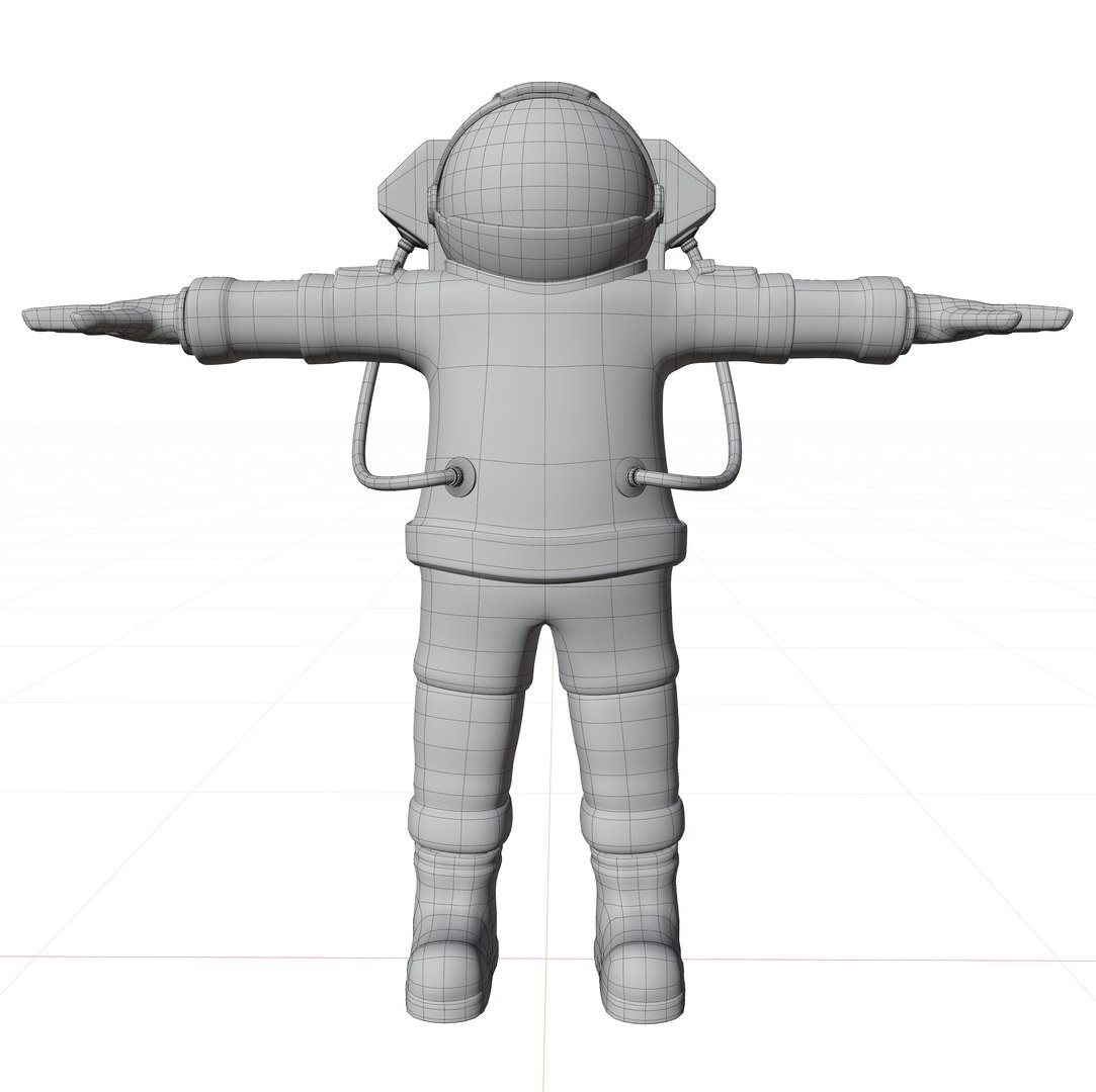 Astronaut Cartoon Toon 3D Model - TurboSquid 1635325