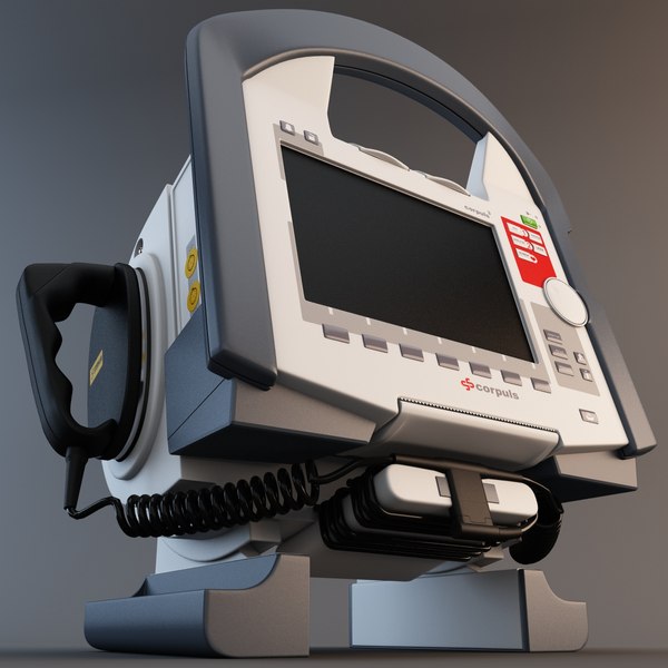 3d model corpuls defibrillator