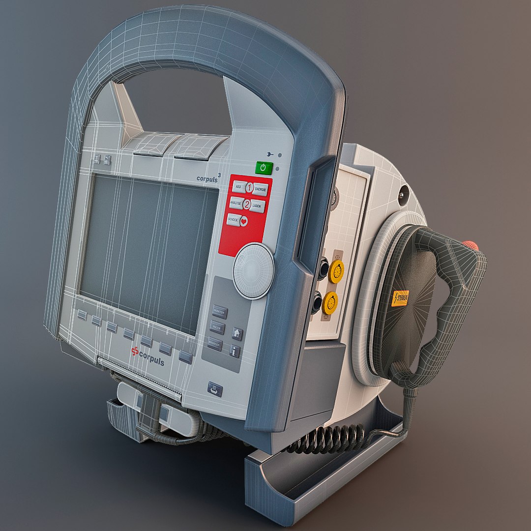 3d Model Corpuls Defibrillator