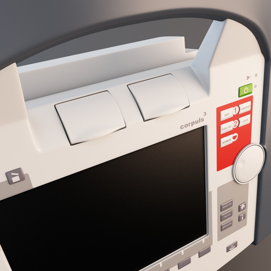 3d Model Corpuls Defibrillator