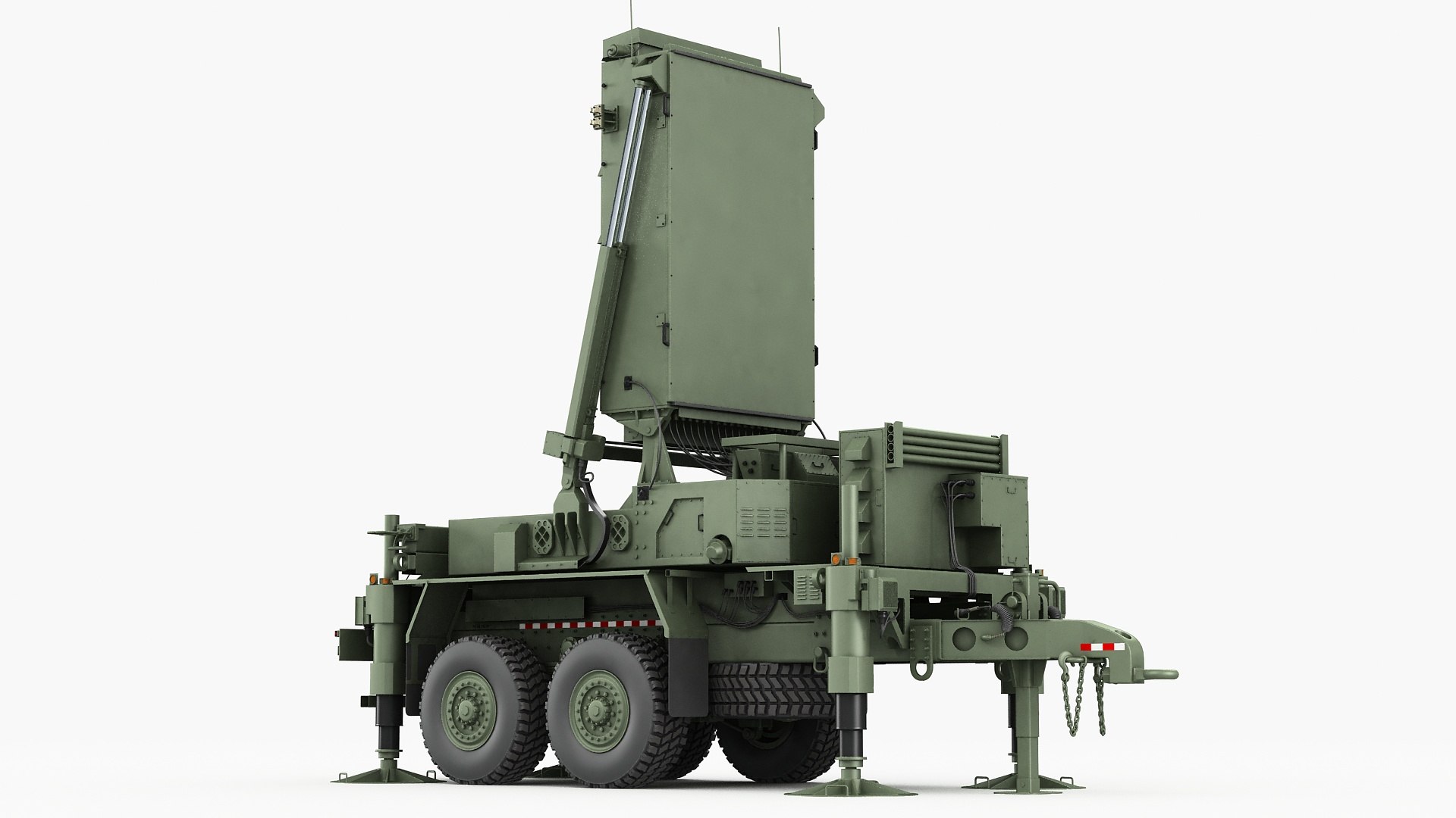 3D Tpq-53 Radar Lockheed Martin Model - TurboSquid 1562397