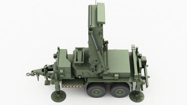 3D tpq-53 radar lockheed martin model - TurboSquid 1562397