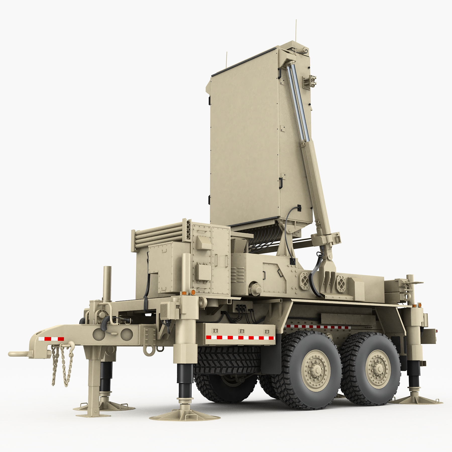 AN / TPQ-53 Counterfire 레이더 트레일러 3D 모델 - TurboSquid 1562397