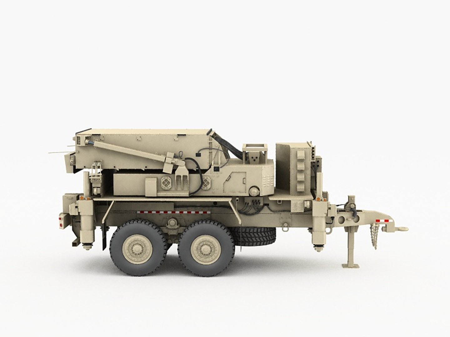 3D Tpq-53 Radar Lockheed Martin Model - TurboSquid 1562397