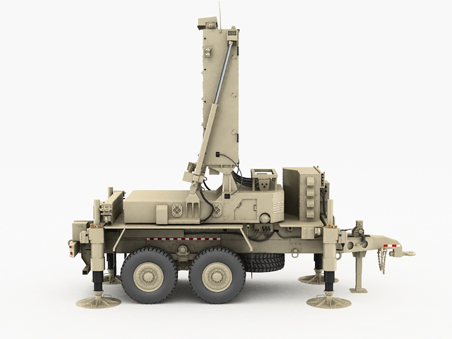 3D Tpq-53 Radar Lockheed Martin Model - TurboSquid 1562397
