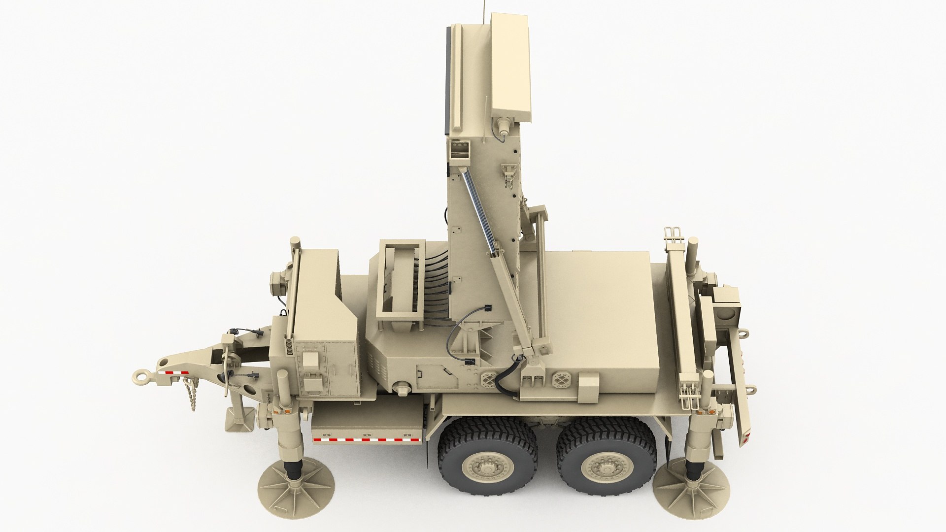 3D Tpq-53 Radar Lockheed Martin Model - TurboSquid 1562397