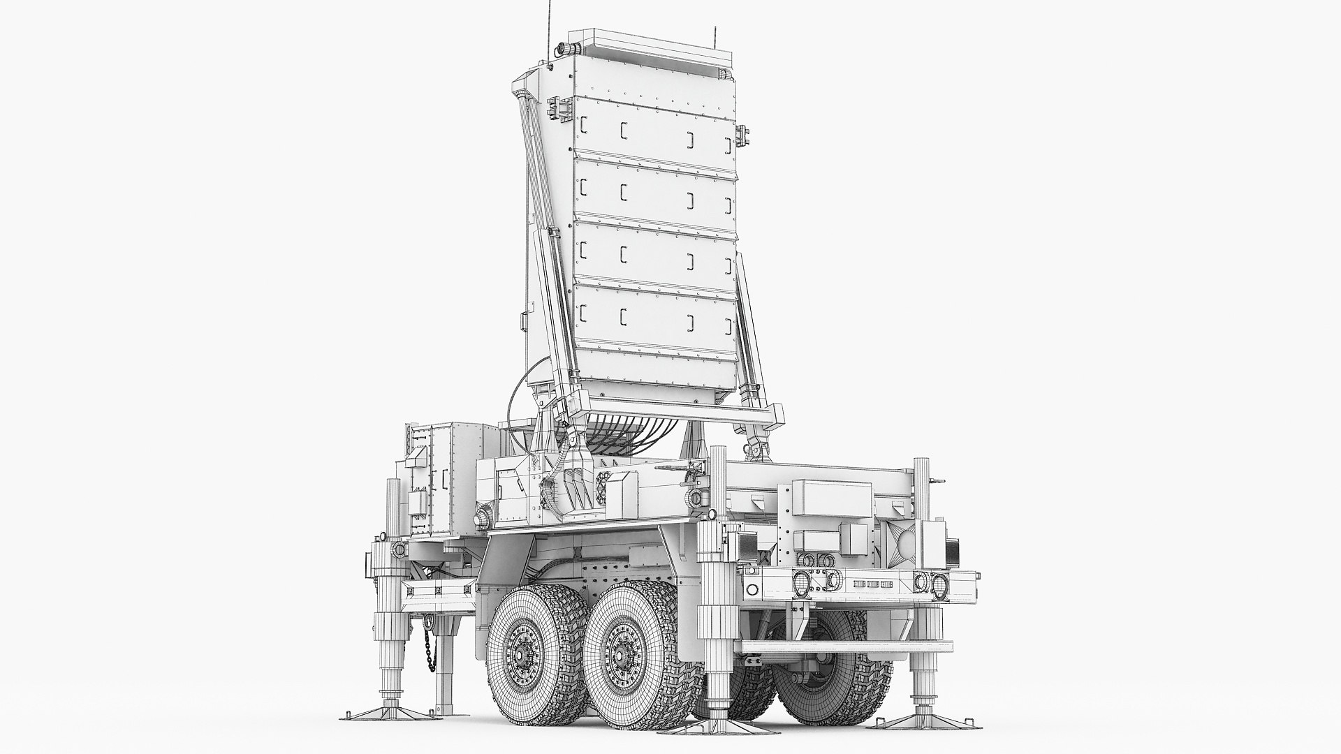 3D Tpq-53 Radar Lockheed Martin Model - TurboSquid 1562397