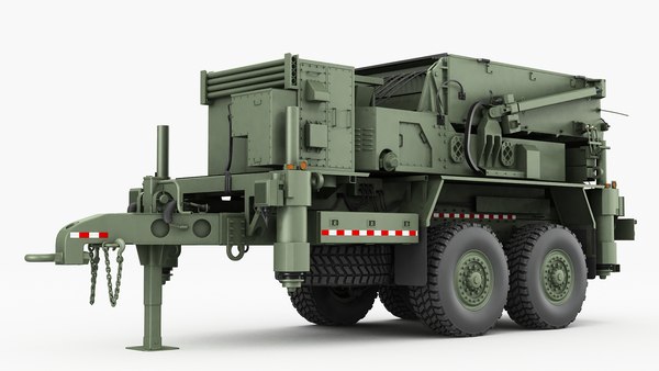 3D tpq-53 radar lockheed martin model - TurboSquid 1562397