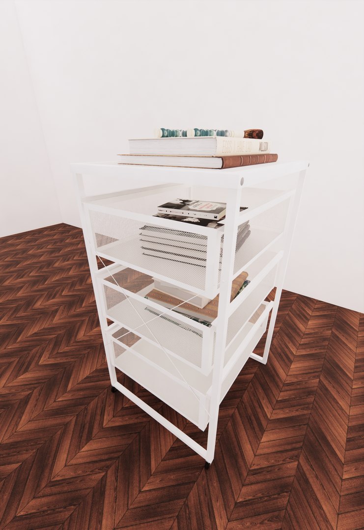 Desk Drawer IKEA LENNART Model - TurboSquid 1959479