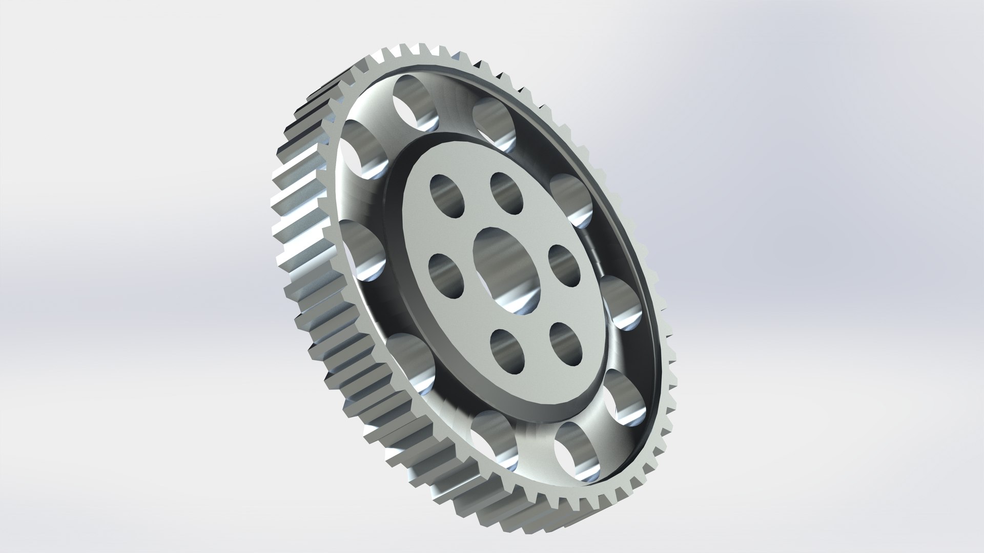 Lightened Flywheel 3D Model - TurboSquid 1216111