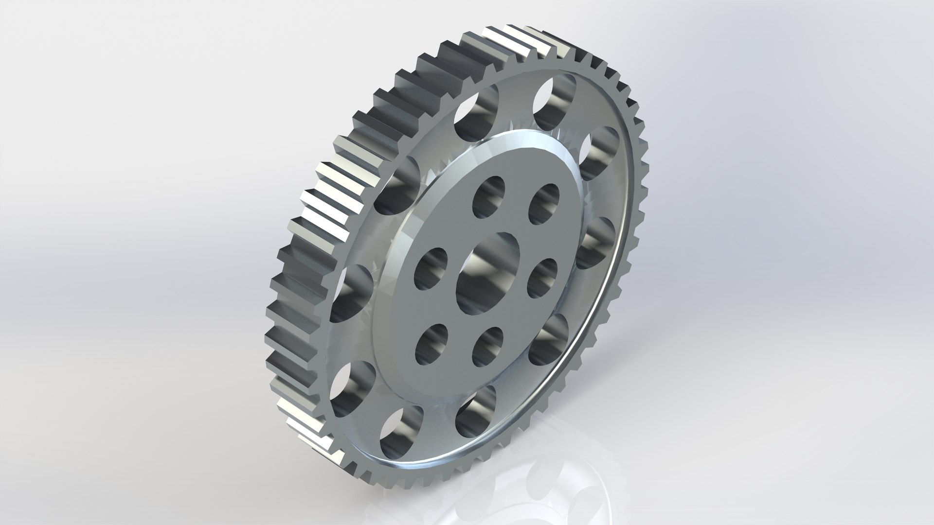 Lightened Flywheel 3D Model - TurboSquid 1216111