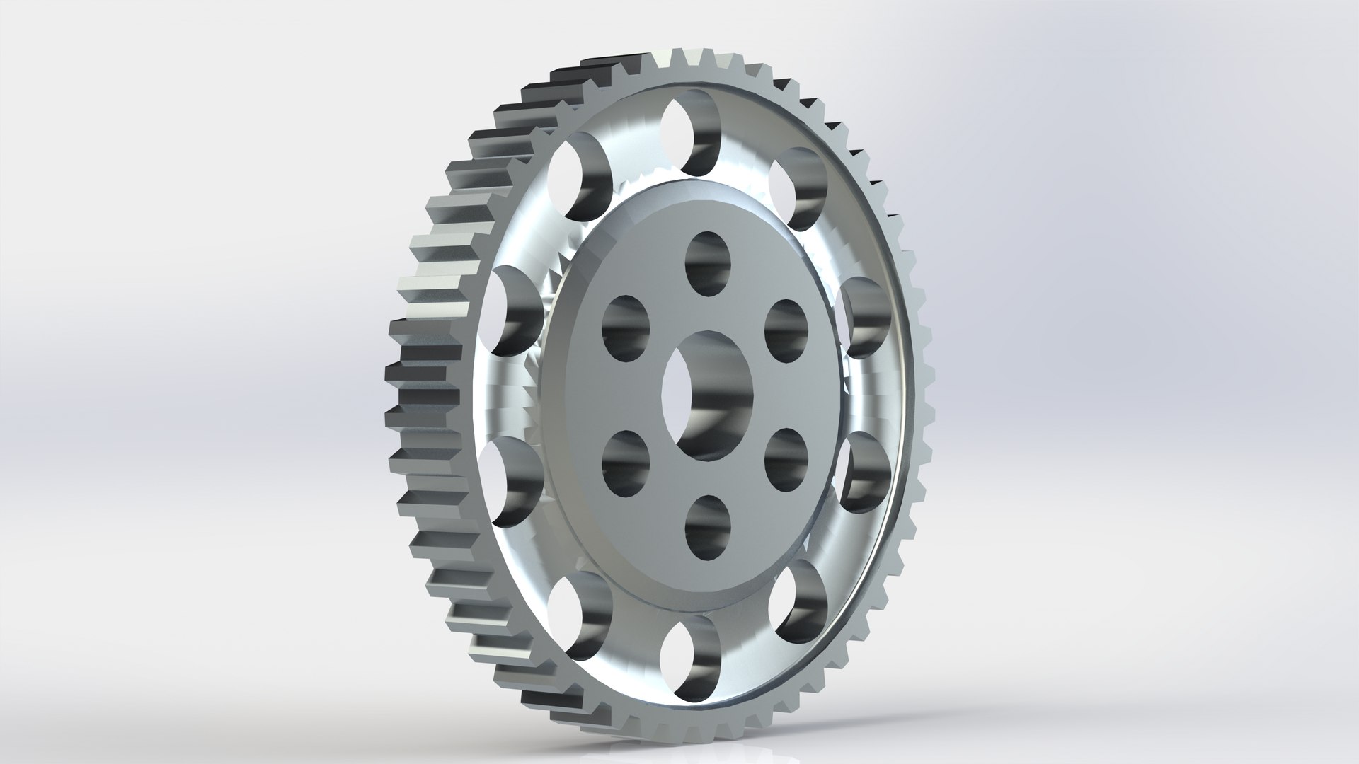 Lightened Flywheel 3D Model - TurboSquid 1216111