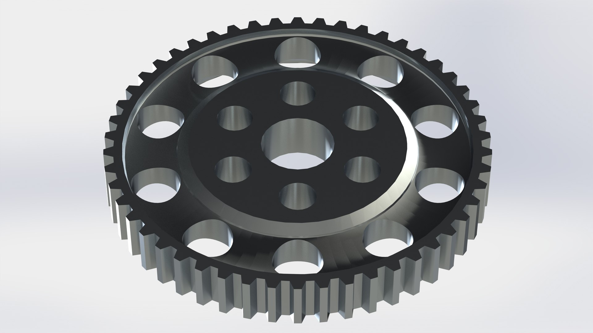 Lightened Flywheel 3D Model - TurboSquid 1216111