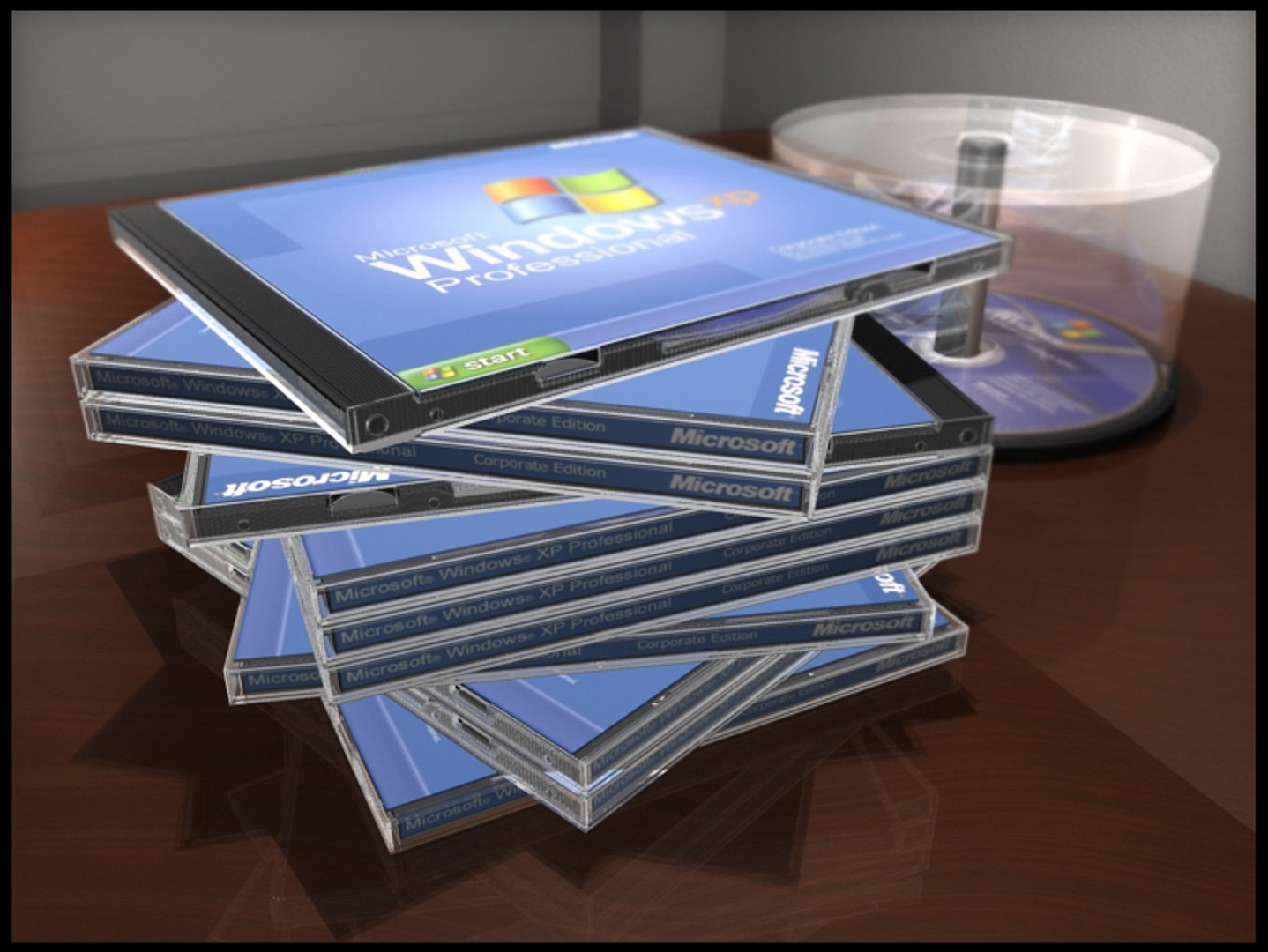 3d Model Spindle Cd Case