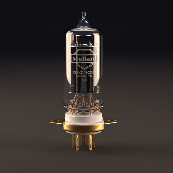 3ds max 8 pin octal tube