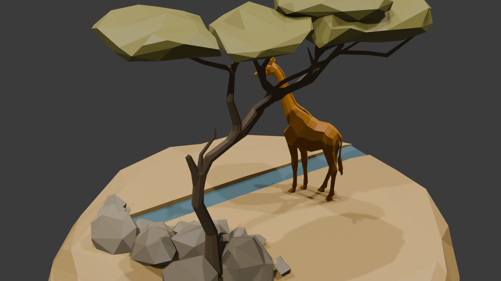 3D Model Safari Island - TurboSquid 2224360