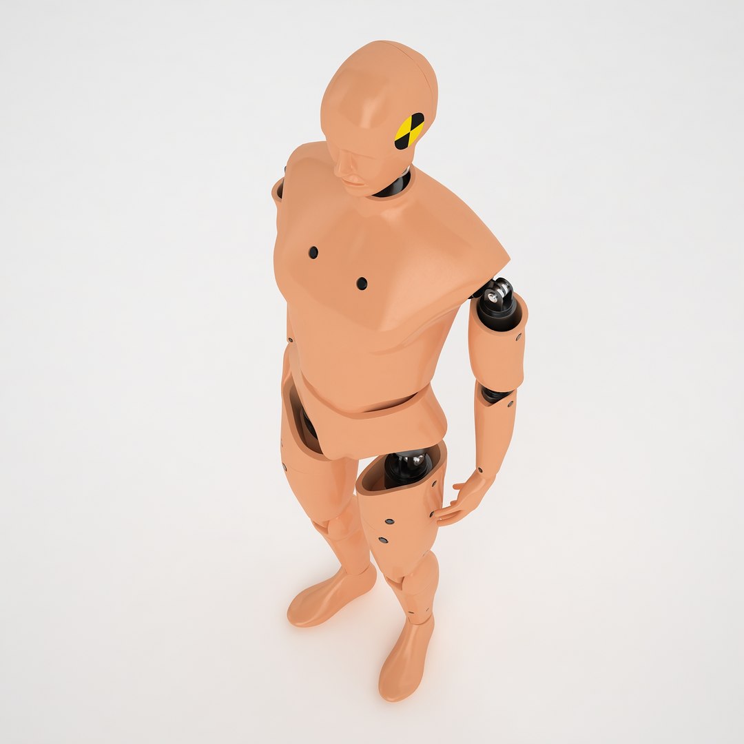 3D male car crash model - TurboSquid 1262218