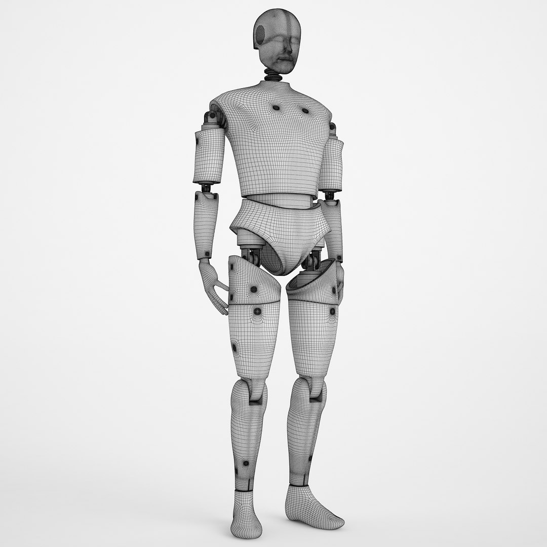 3D male car crash model - TurboSquid 1262218