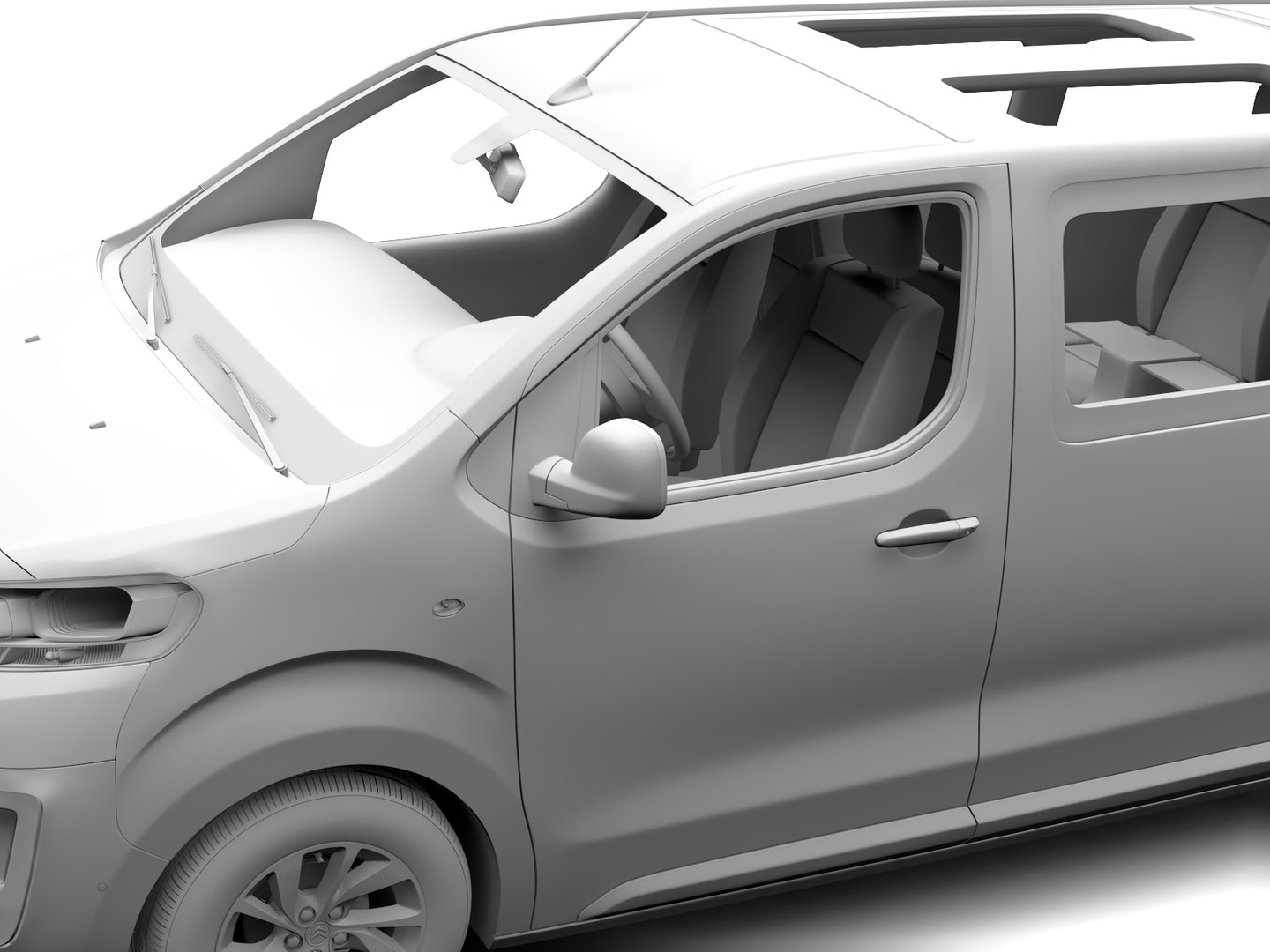 3D citroen spacetourer l3 model - TurboSquid 1169147