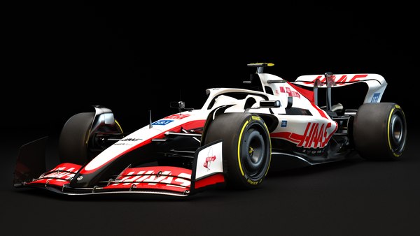 F1 Haas VF22 2022 Update 3D model - TurboSquid 1956682