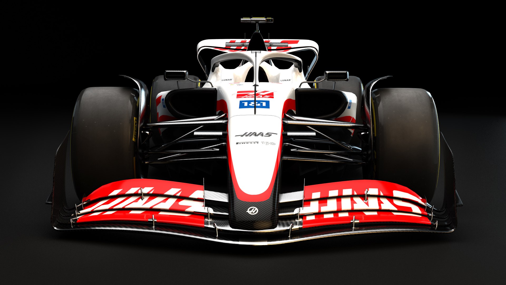 F1 Haas VF22 2022 Update 3D Model - TurboSquid 1956682